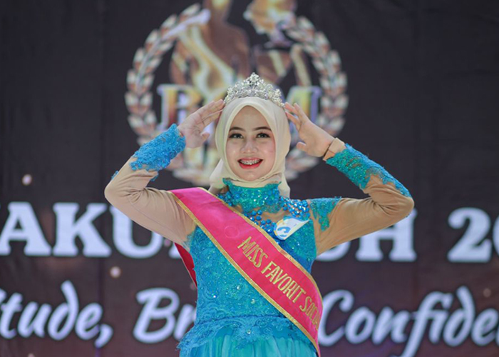 Membanggakan, Elpyta Maha Rani Terpilih Sebagai Miss Favorite Beauty ...