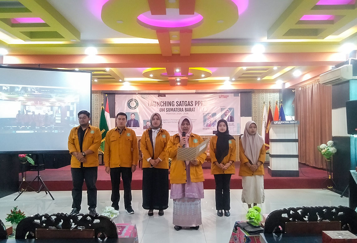 UM Sumatera Barat Luncurkan Satgas PPKS, Komitmen Menuju Kampus Bebas Kekerasan Seksual